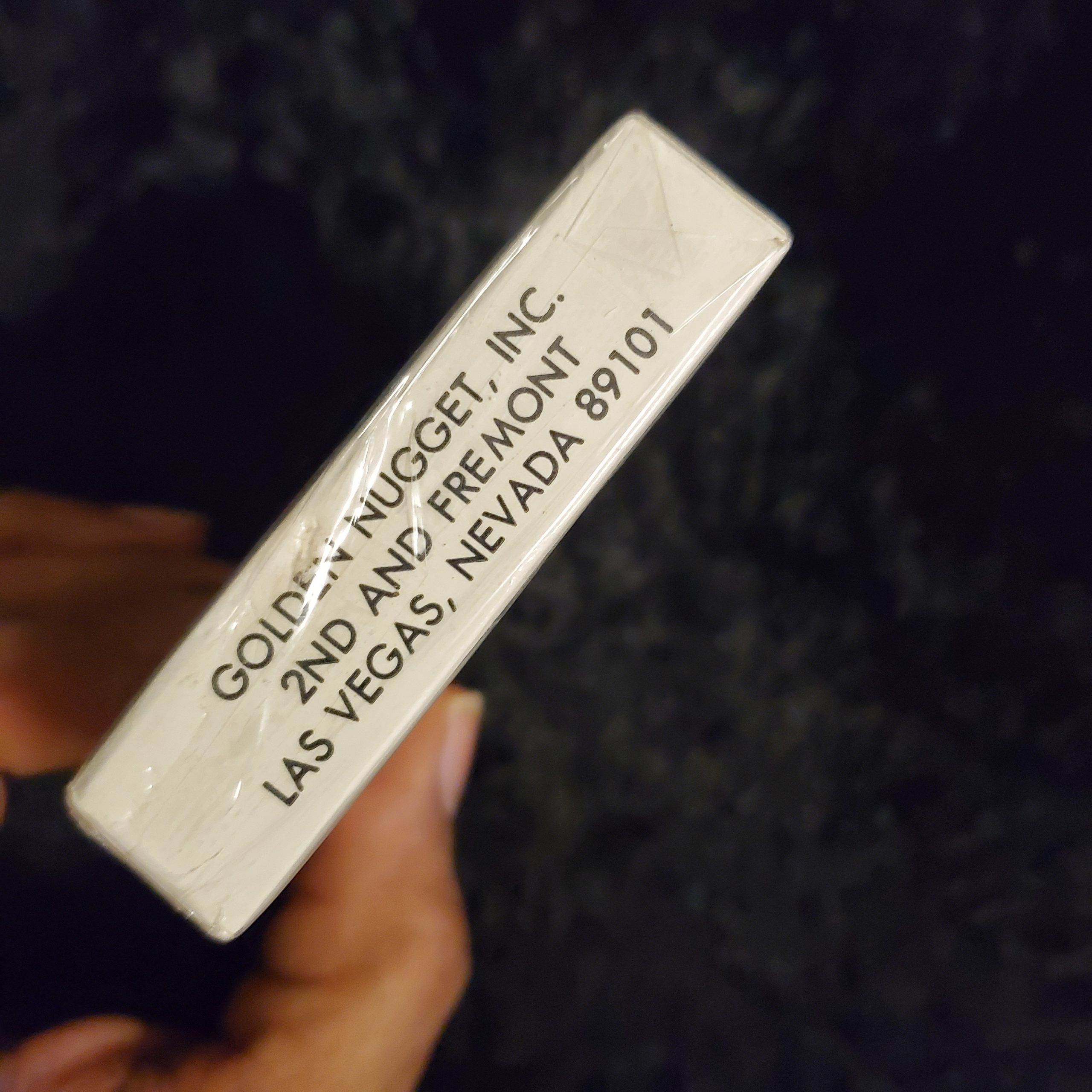 Golden Nugget (Black) - Limited Edition Cards - Collector Playing Cards