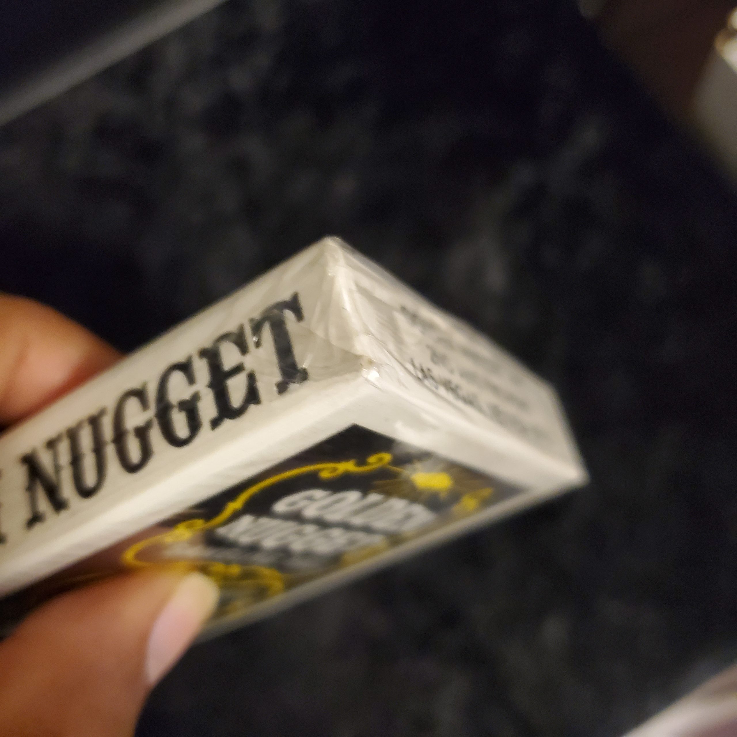 Golden Nugget (Black) - Limited Edition Cards - Collector Playing Cards