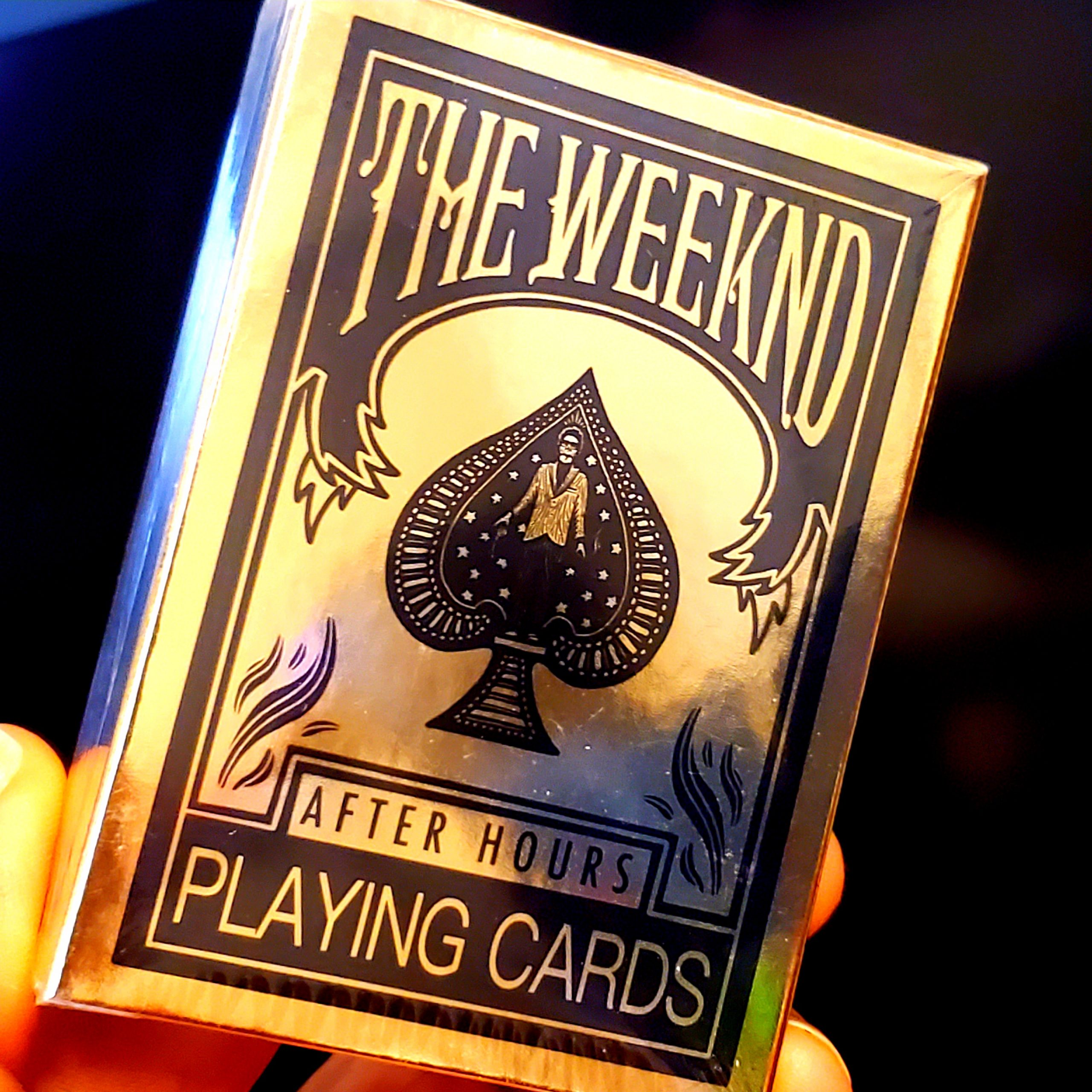 The Weeknd After Hours Limited Edition Playing Cards Deck - Limited ...