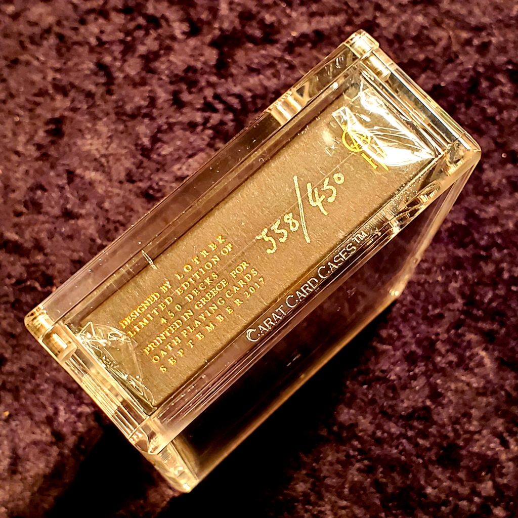 Ambassadors Collectors Edition Lotrek Oath Playing Cards Black Only 450 ...